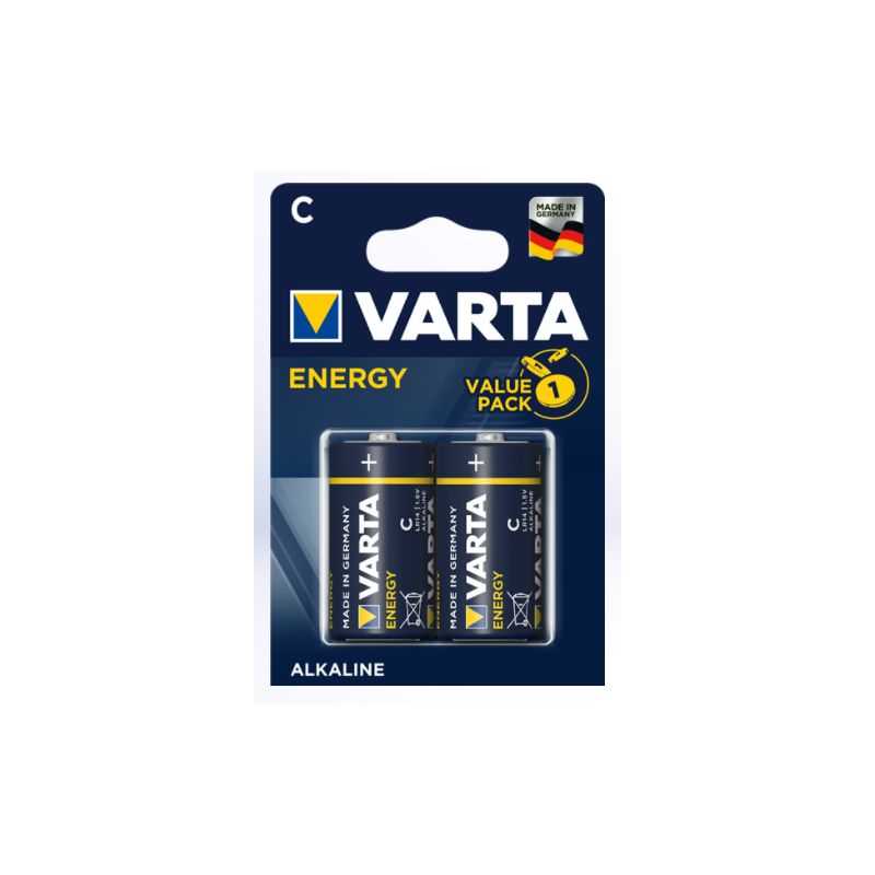 VARTA ENERGY PILE ALCALINE C/LR14 X2 1.5V